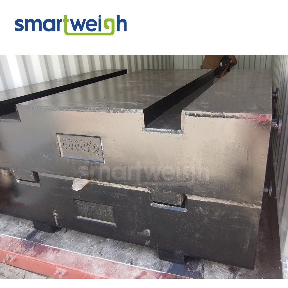 M1 Class Cast Iron Test Weights 20-20000kg for Industrial Calibration